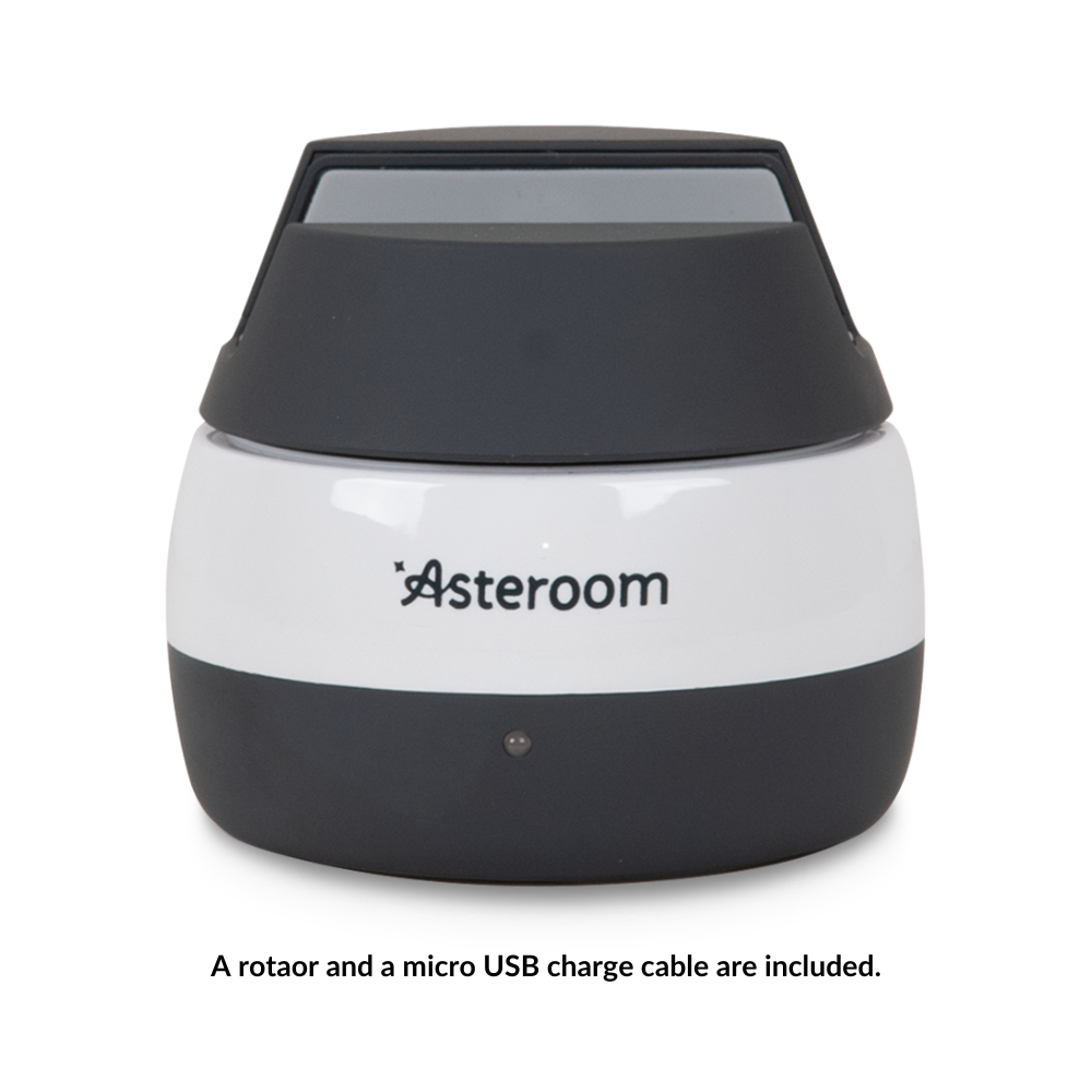 Asteroom Rotator- 2nd Generation - including a Micro USB charge cable